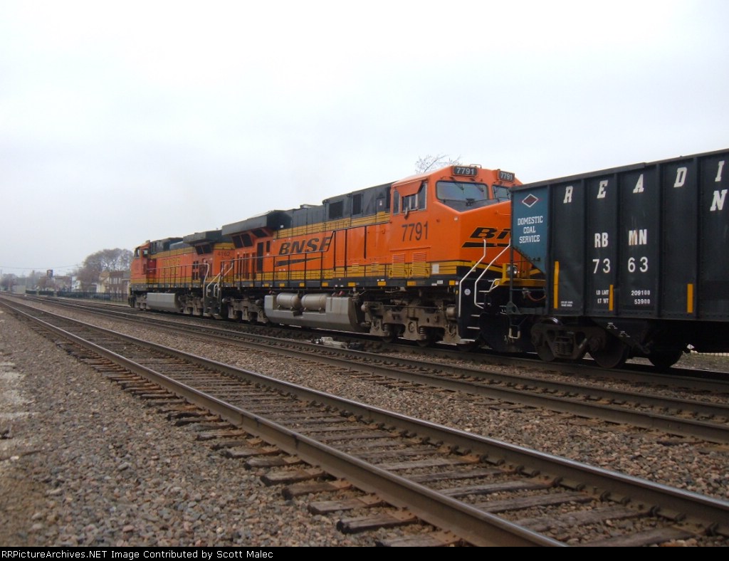 BNSF 4162 & 7791